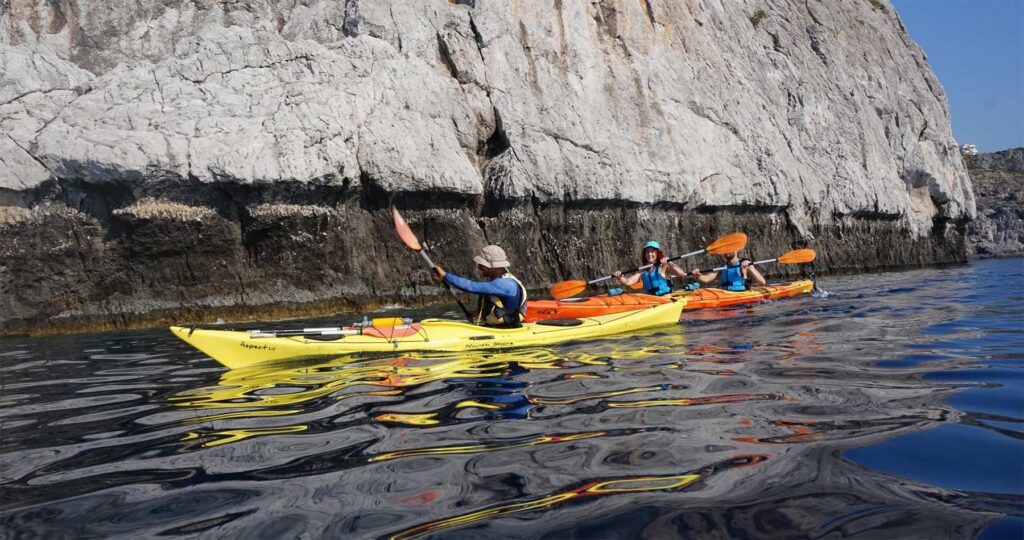 Sea Kayaking Tour - The Pirates Route